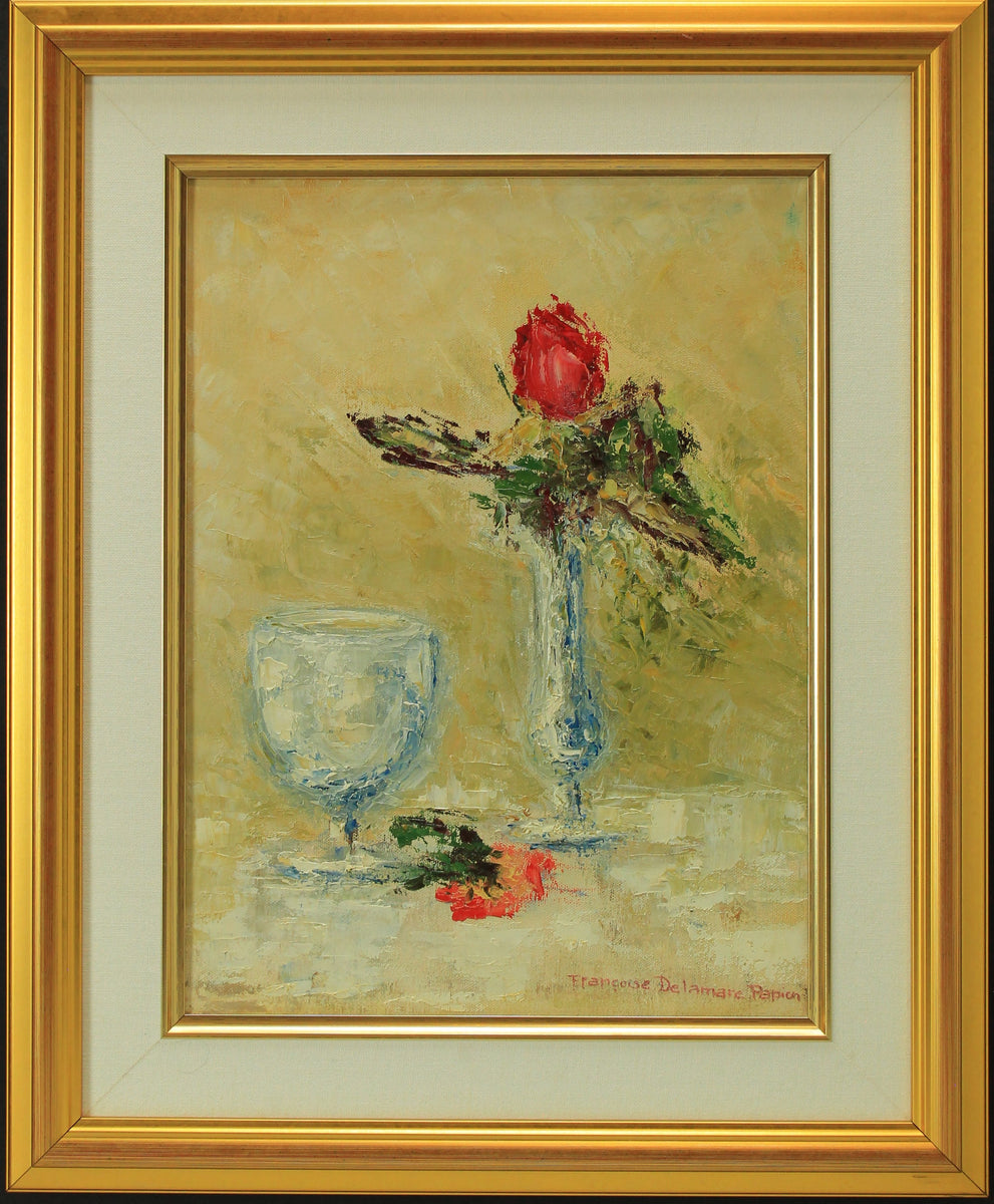 Françoise Delamare Papion, Canadian painter - oil painting, 16x12 ...