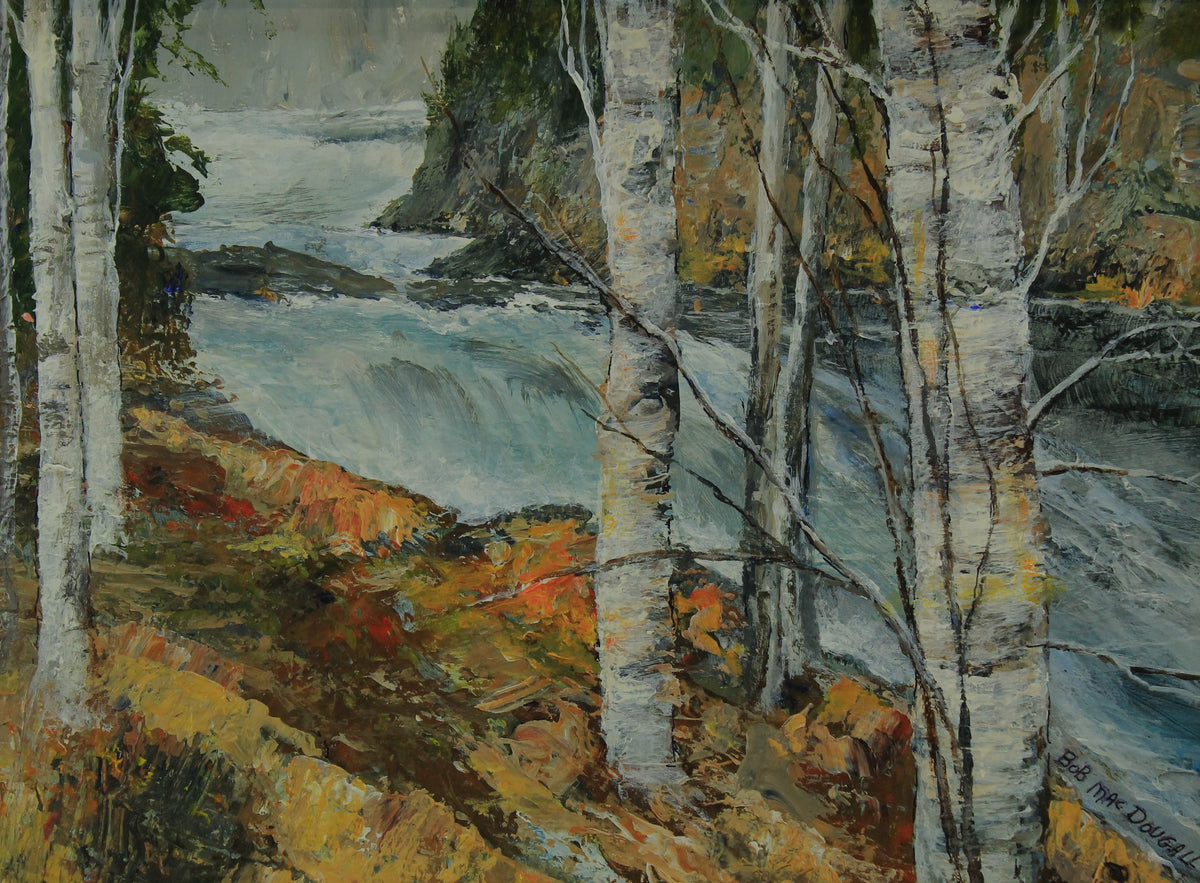 Bob Macdougall, Canadian painter - Acrylic painting, 9x12 – Canadian ...