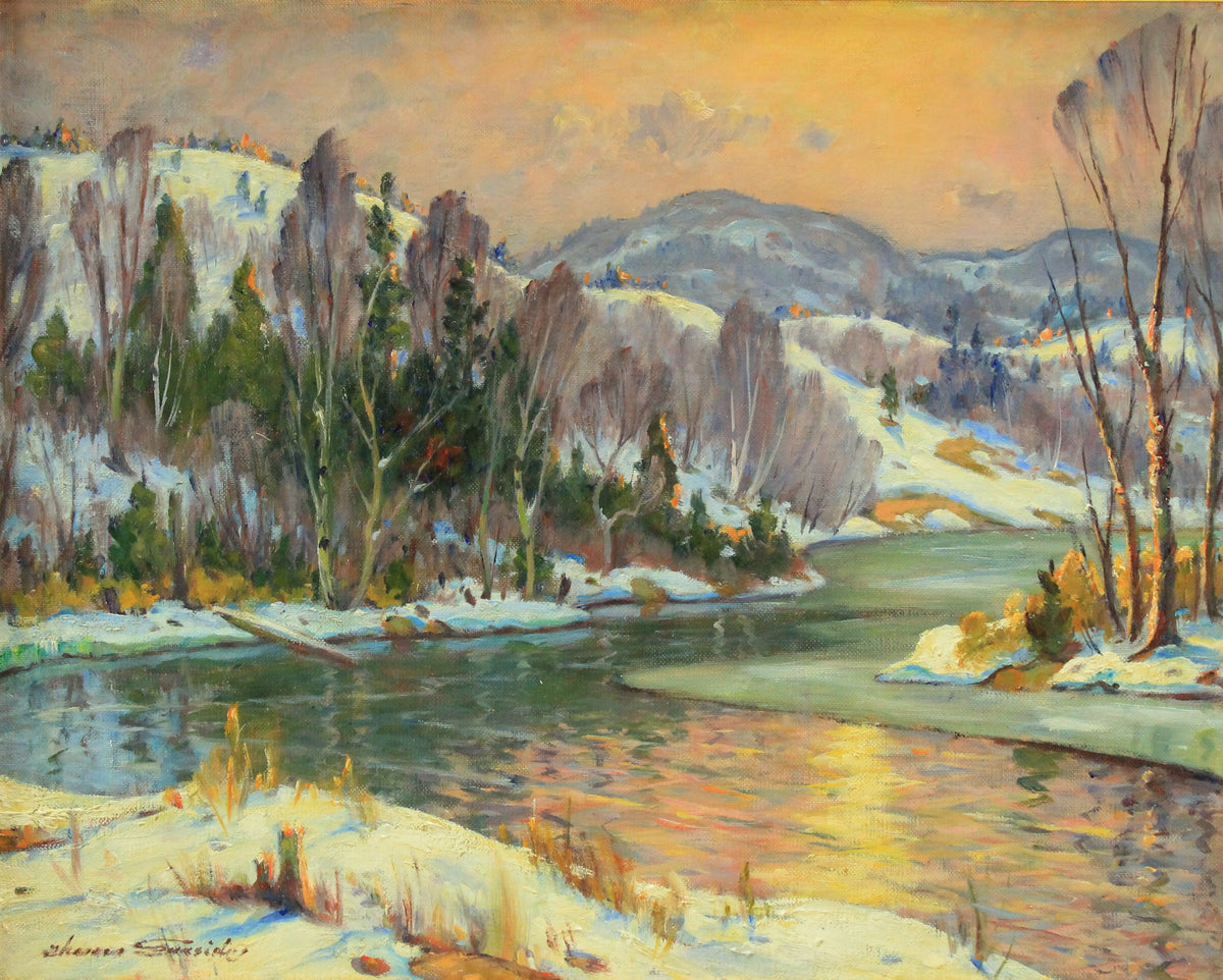 Thomas H Garside, Canadian painter - Oil painting, 16x20 – Canadian ...