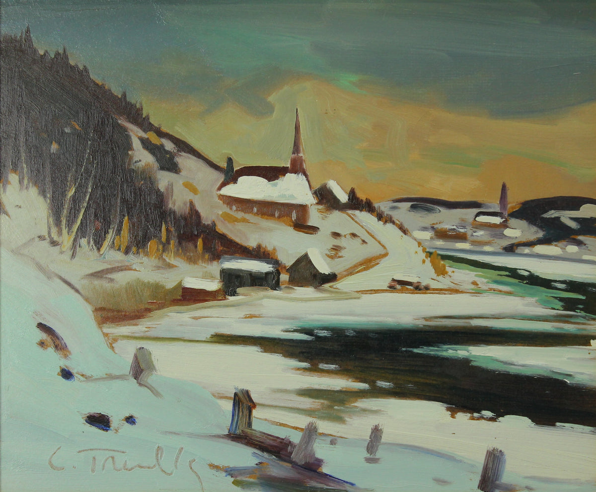 Louis Tremblay, Canadian painter - Oil on Masonite, 10x12 – Canadian ...
