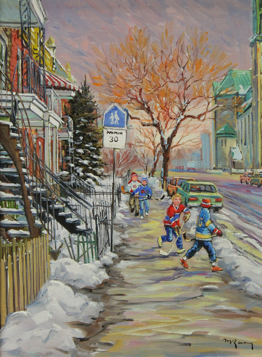 Marcel Ravary, Canadian painter - Oil Painting - 16x12 – Canadian ...